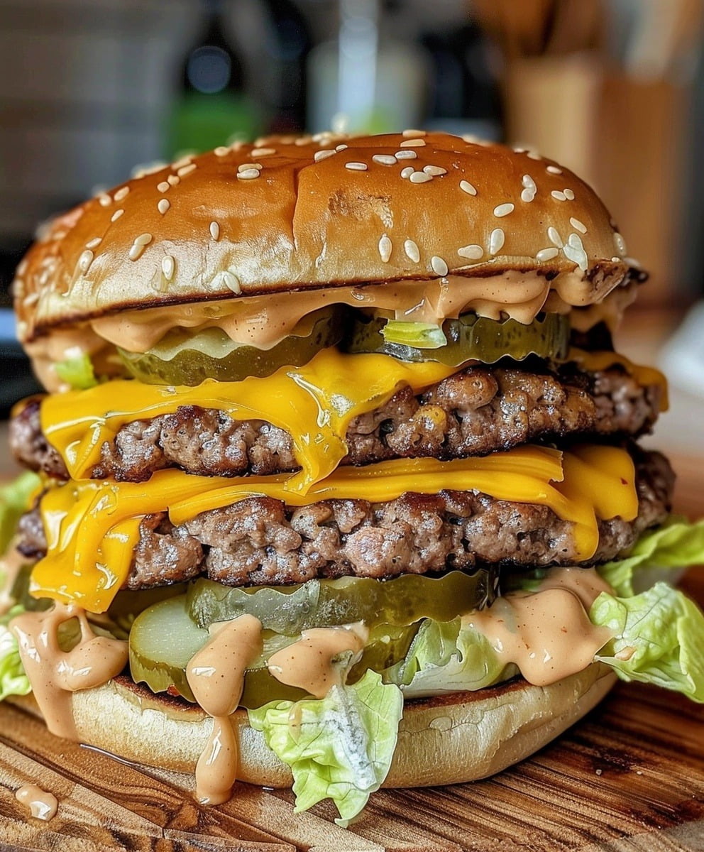 Homemade Big Mac - Xpress Recipes