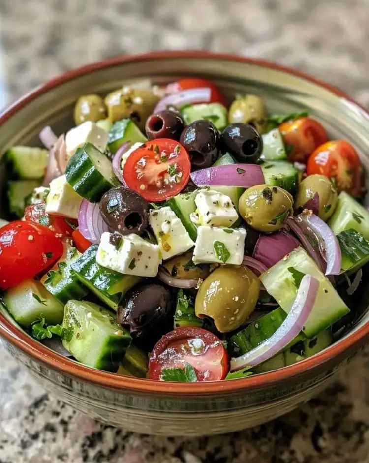Classic Greek Salad - Xpress Recipes
