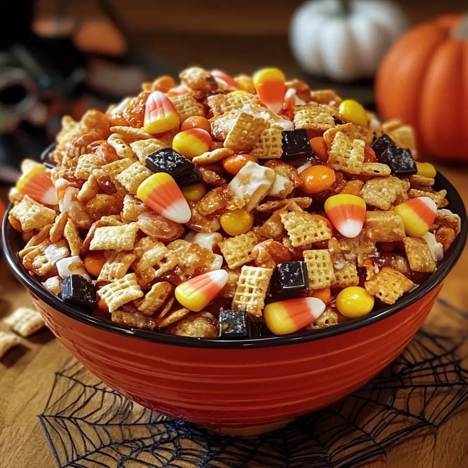 Halloween Chex Mix - Xpress Recipes