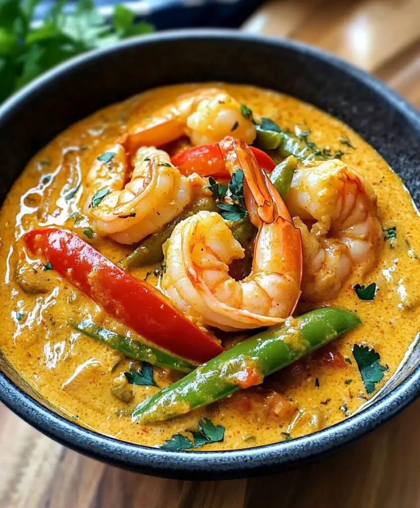 Creamy Thai Coconut Shrimp Curry - Xpress Recipes